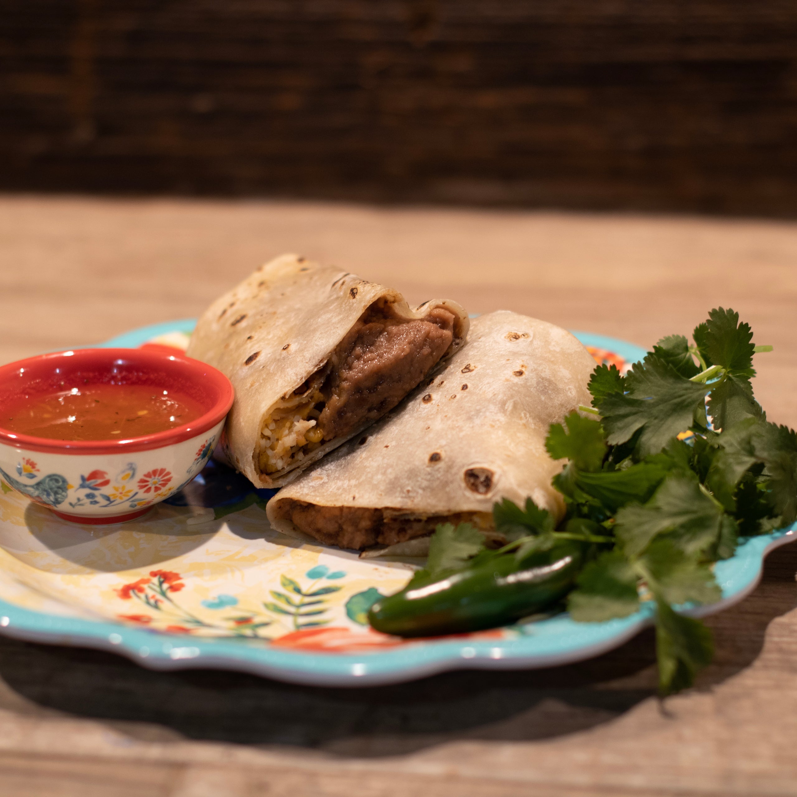 Bean & Cheese Burro | EL MESQUITE TAQUERIA